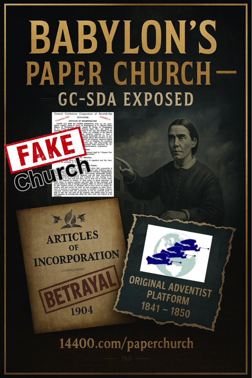 Babylon’s Paper Church EXPOSED — Why the GC-SDA Was Never the Remnant ...
